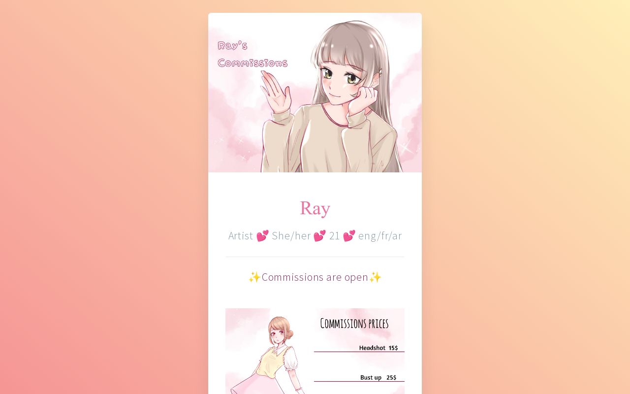 Ray’s commissions